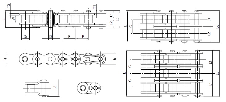 ANSI Standard Roller Chain - TransDrive