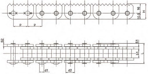 Sharp Top chain - TransDrive