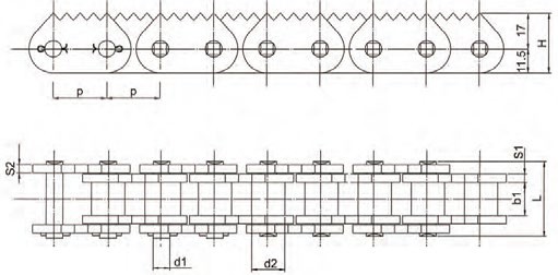 Sharp Top chain - TransDrive