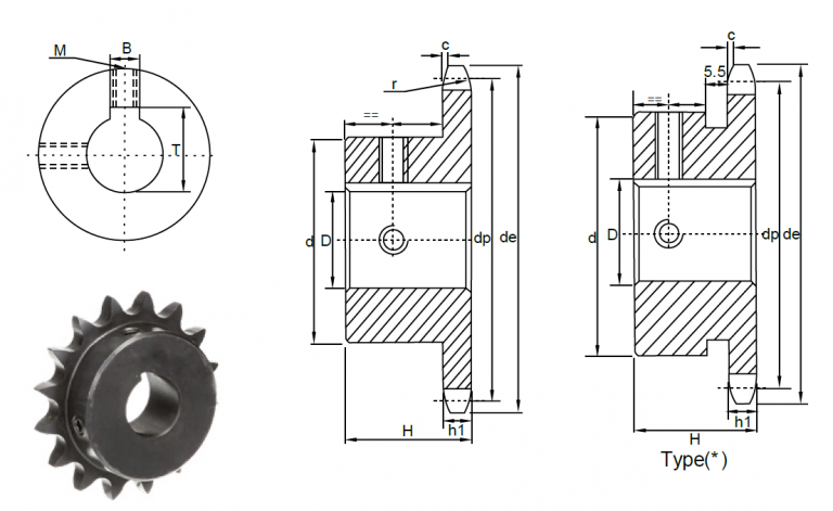 Finished Bore Sprockets - TransDrive