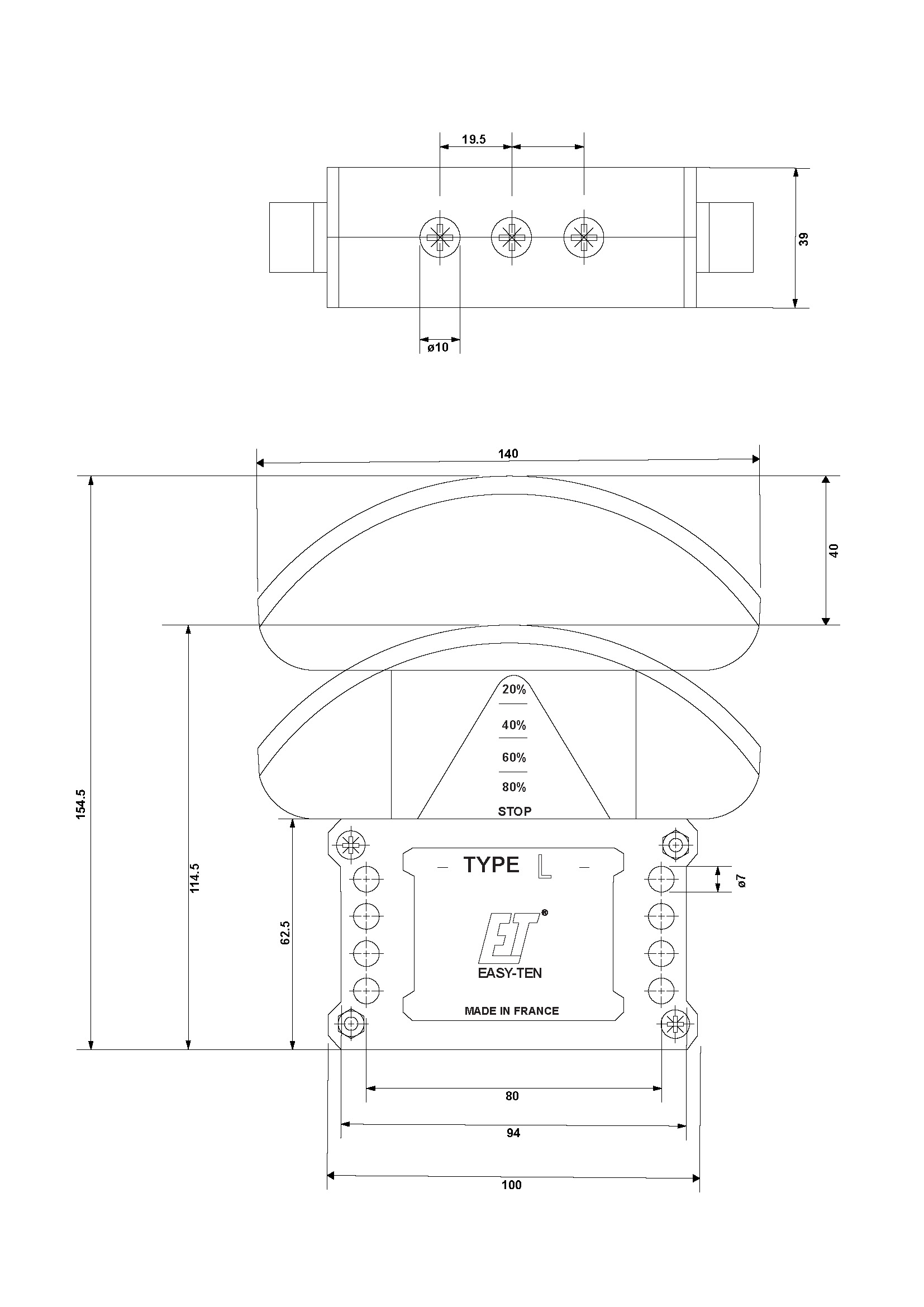 Type L with AR Sliding Block - TransDrive