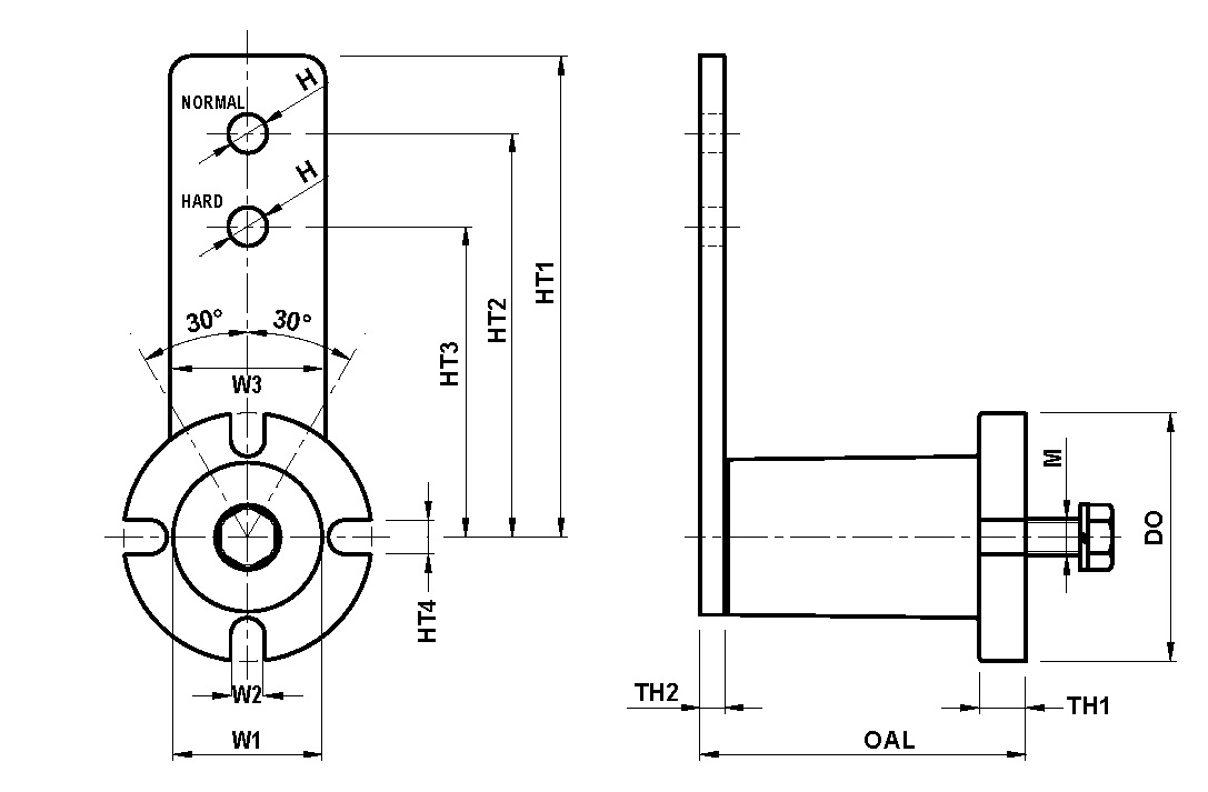 SE Chain & Belt (Rosta Style) Tensioner Arm - TransDrive